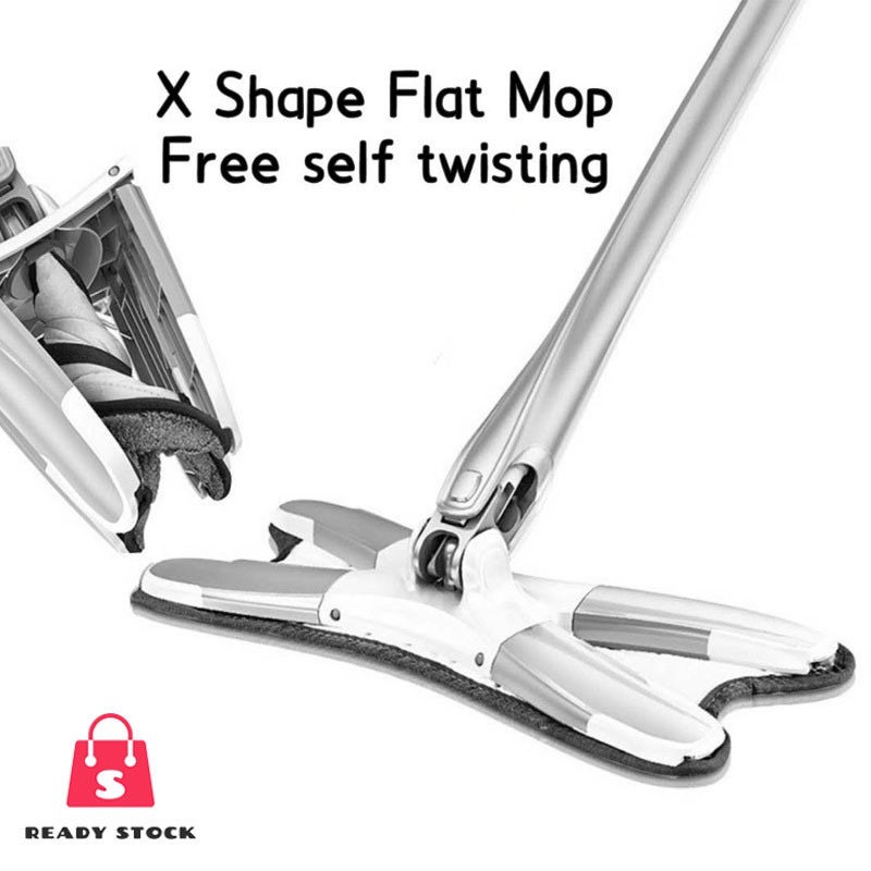 X SHAPE FLAT MOP!! ready stok!! | Shopee Malaysia