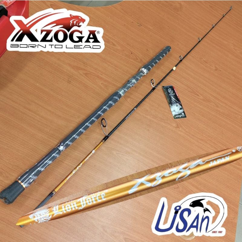 XZOGA 🌟LIONFORCE JIGGING SPINNING FISHING ROD JORAN PANCING BOTTOM ...