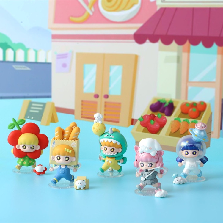 [Special Offer] LITTLE AND DOBI Let's Walk Together Doll Qingyifang ...