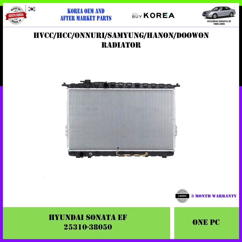 Hyundai Sonata EF Korea Aftermarket Radiator (25310-38050) | Shopee ...