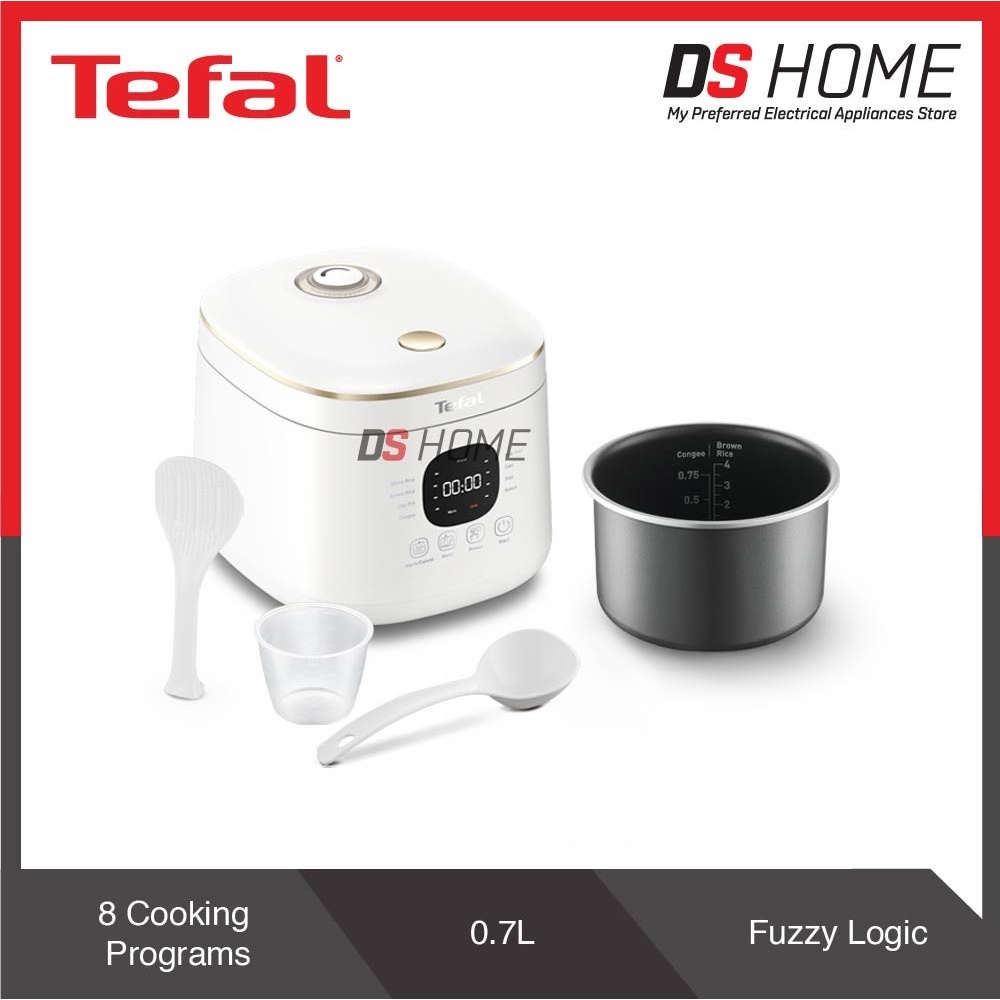 🔥 HOT DEALS 🔥 TEFAL RK5151 MINI FUZZY LOGIC RICE COOKER 0.7L 350W (4 ...