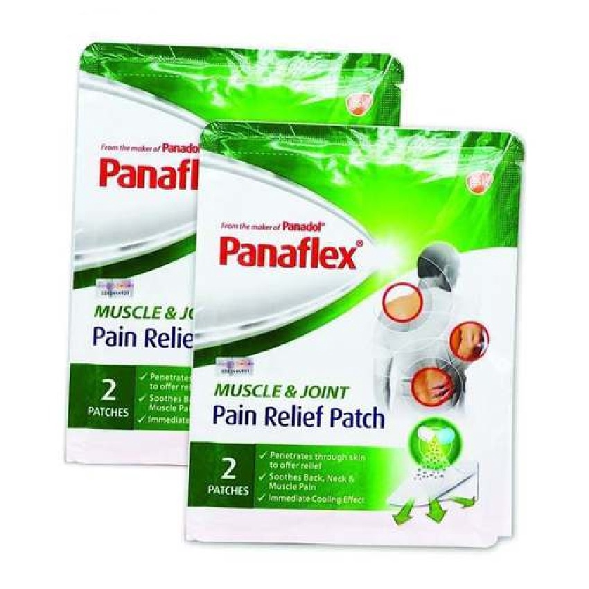 Panadol Panaflex For Muscle & Joint Pain 2 Patches (Twin Pack) | Shopee ...