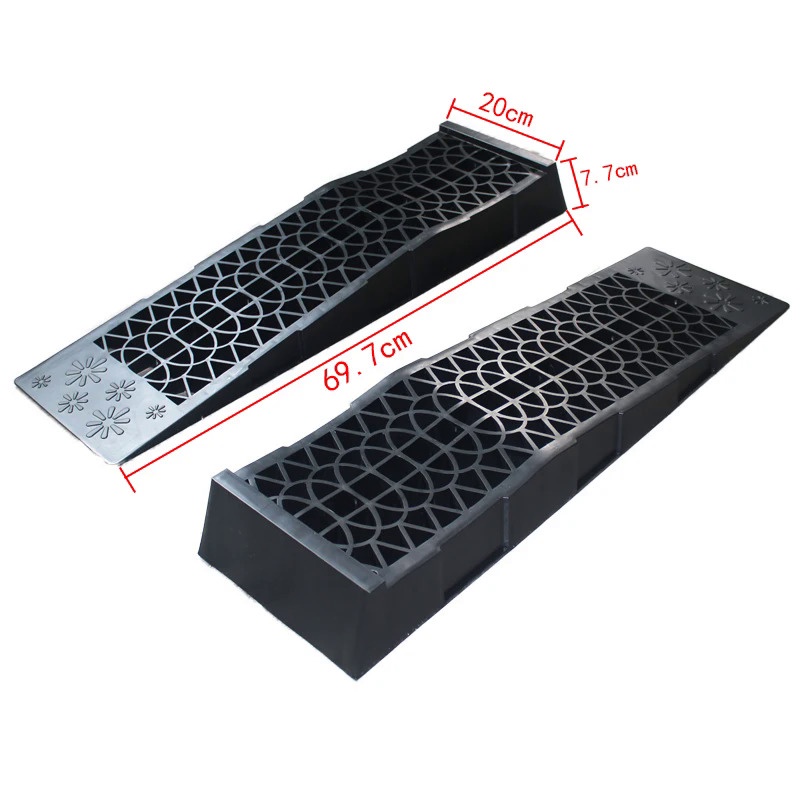 5000KG Capacity Heavy Duty Car Ramps 70cm Plastic Portable Loading ...