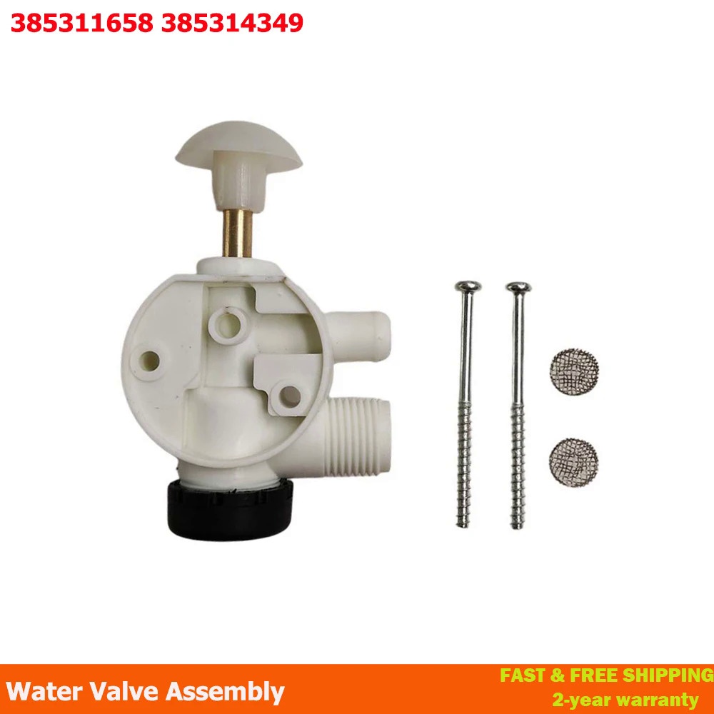 385314349 RV Water Valve Assembly Camper Trailer Toilet Repair Kit For ...