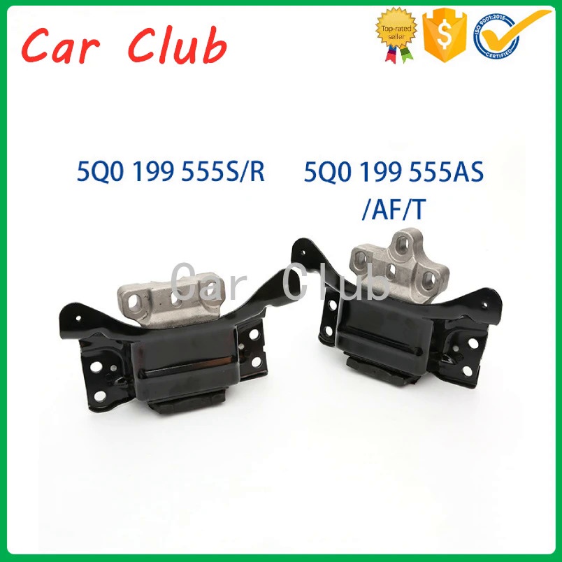 Engine Motor Transmission Mount Kit Gearbox Rubber 5Q0199555AS ...