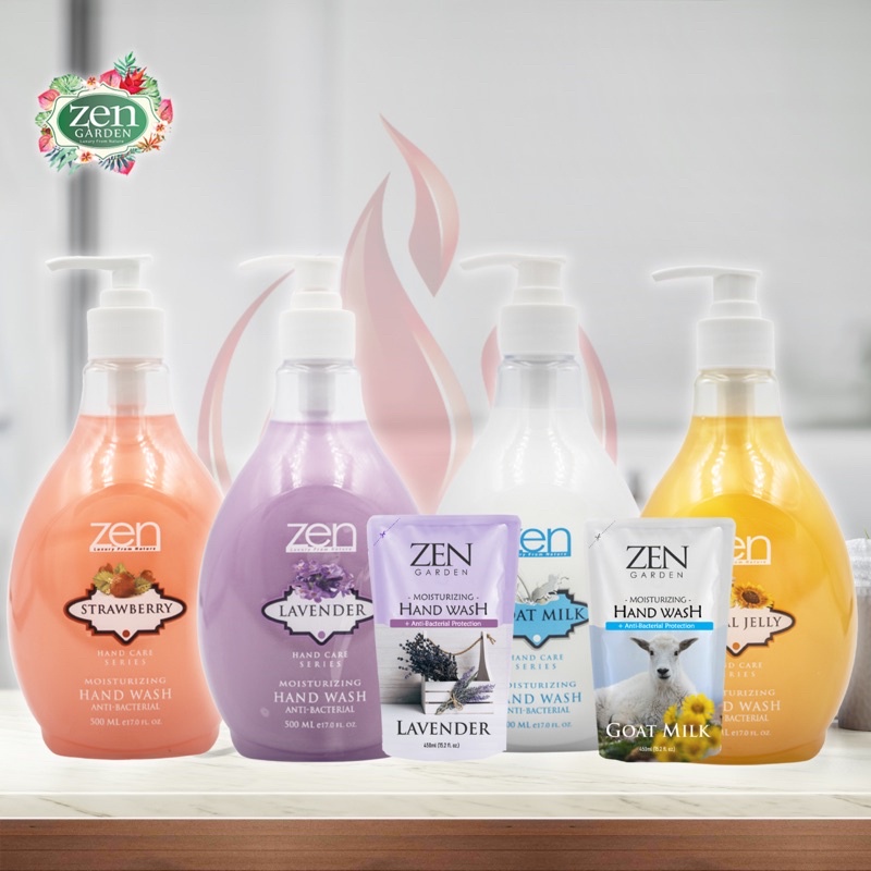 ZEN Anti Bacterial Moisturizing Hand Wash 500ml Hand Care Series | NRPA ...