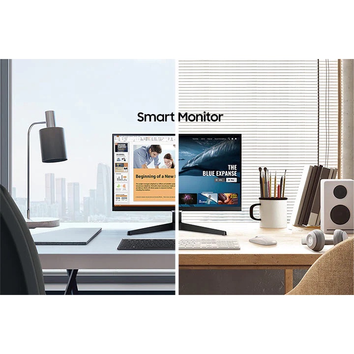 SAMSUNG M5 24 Inch LS24AM506NEXXS FHD(1920X1440) Flat , 14MS , 60Hz ...