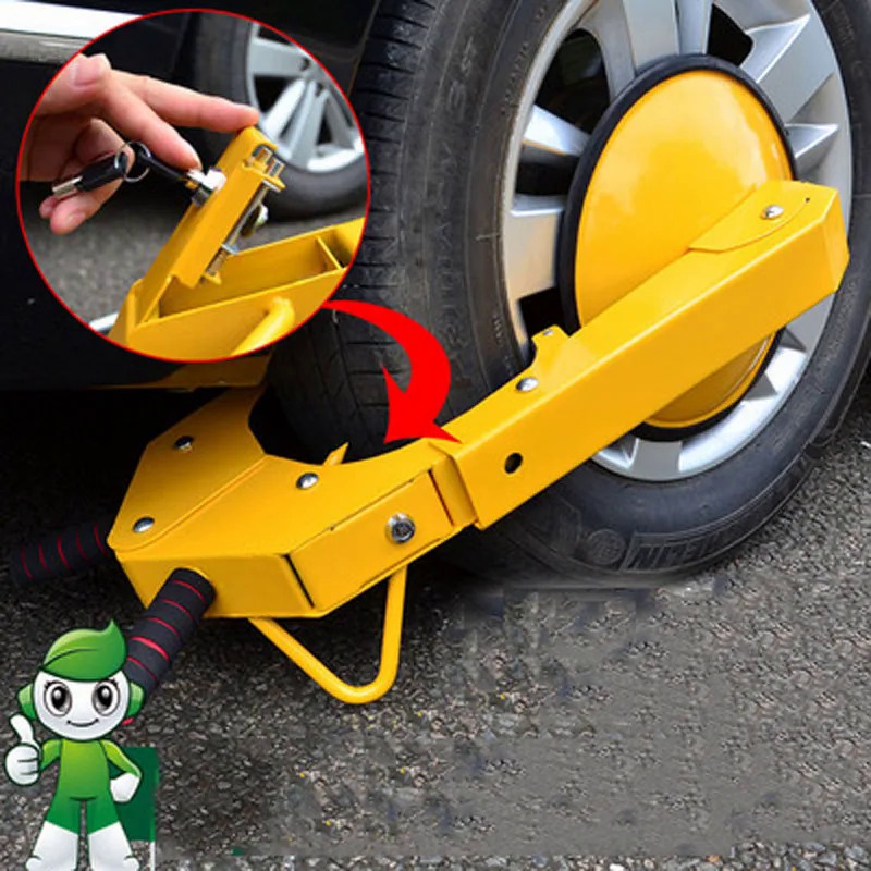 ATV RV Car Tire Claw Wheel Lock Clamp Boat Truck Trailer Lock Anti ...