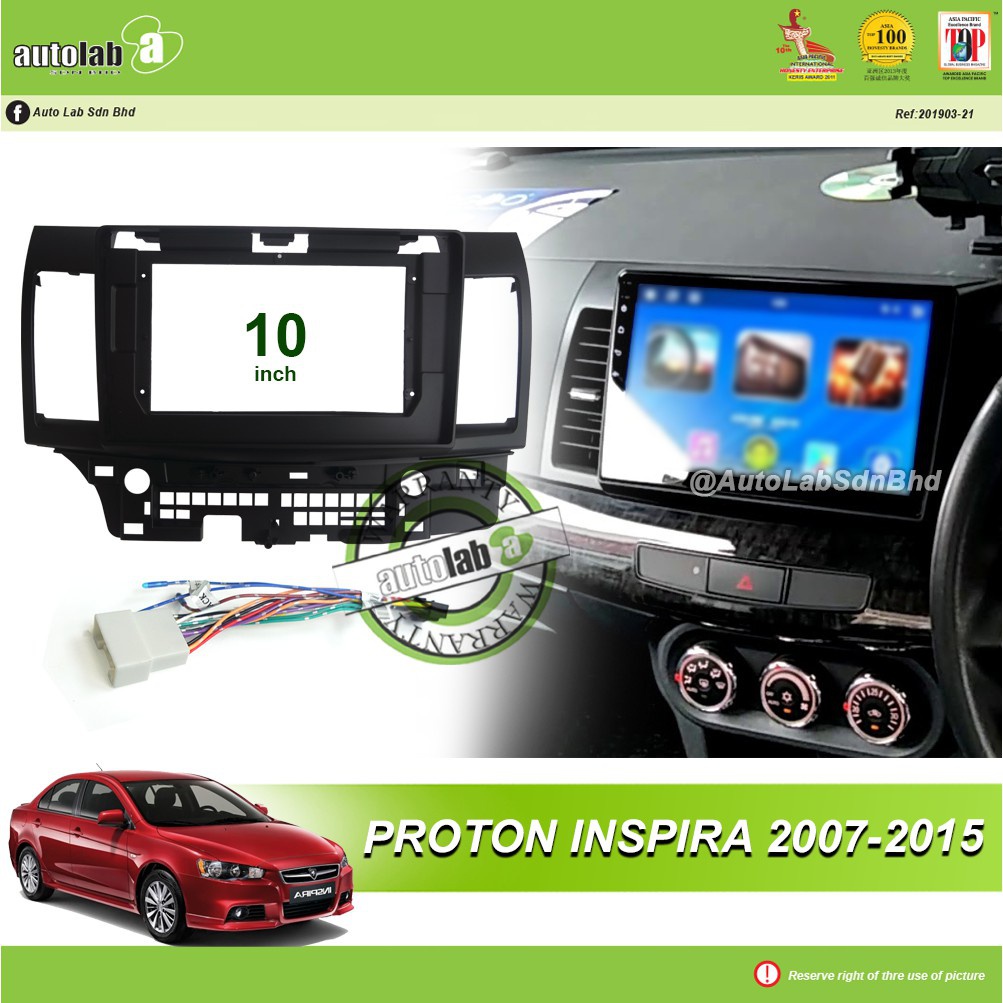 LWSU Android player casing 10 “Proton Inspira 2007-2015 ( with ...