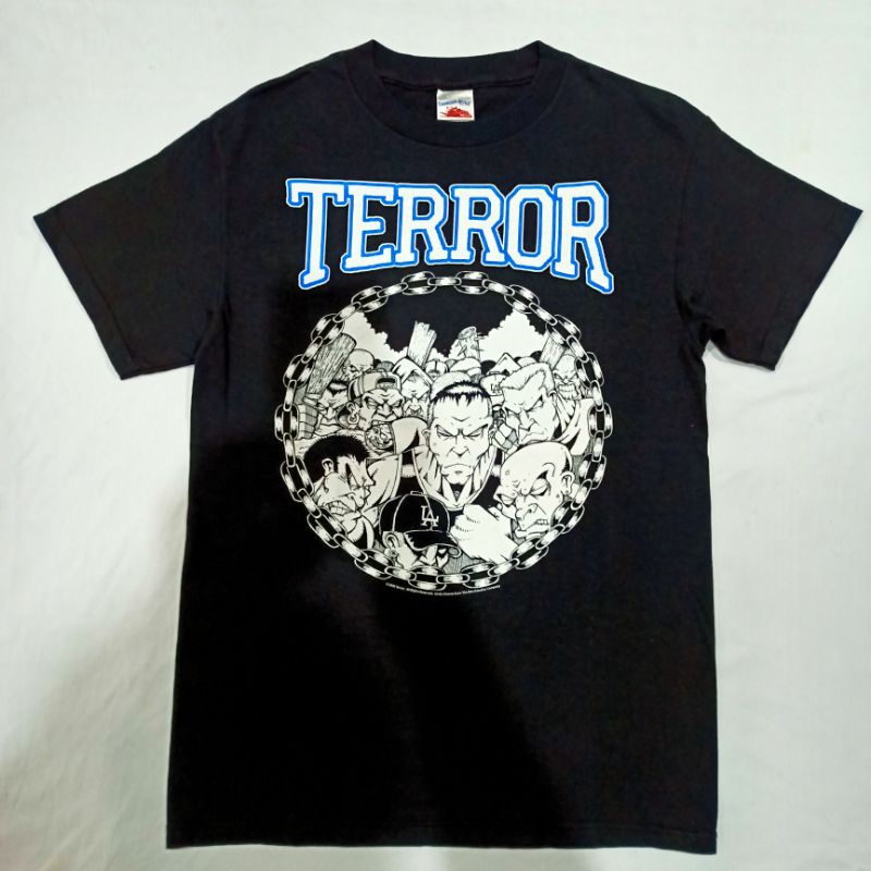 Baju Band Vintage Original TERROR hardcore tshirt bundle S | Shopee ...