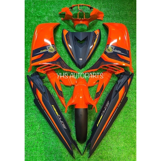 HLD Coverset LC135 V2/V3/V4/V5/V6/V7 Orange Cover Design Oren 2023 ...