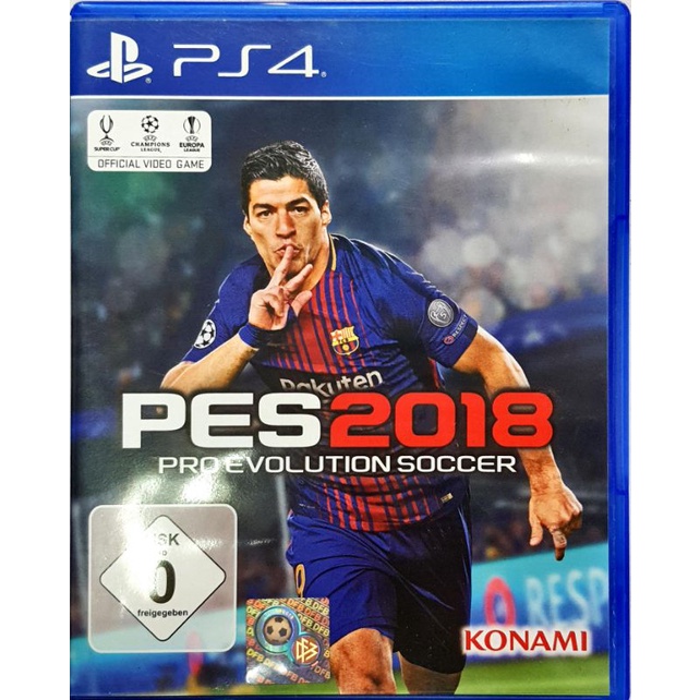 PS4 GAME PES 2018 PRO EVOLUTION SOCCER (USED) | Shopee Malaysia