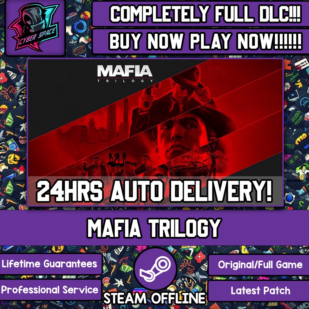 Mafia Trilogy Definitive Edition [Auto Delivery] [Steam Offline] [Full ...