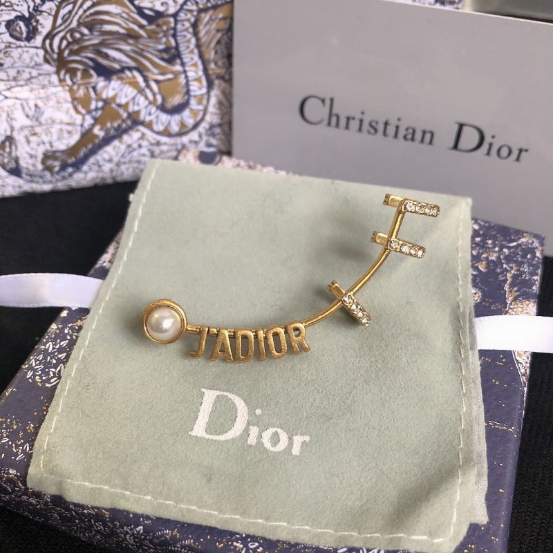 READY STOCK jadio Letter Single Earrings Ear Hook(left side) | Shopee ...