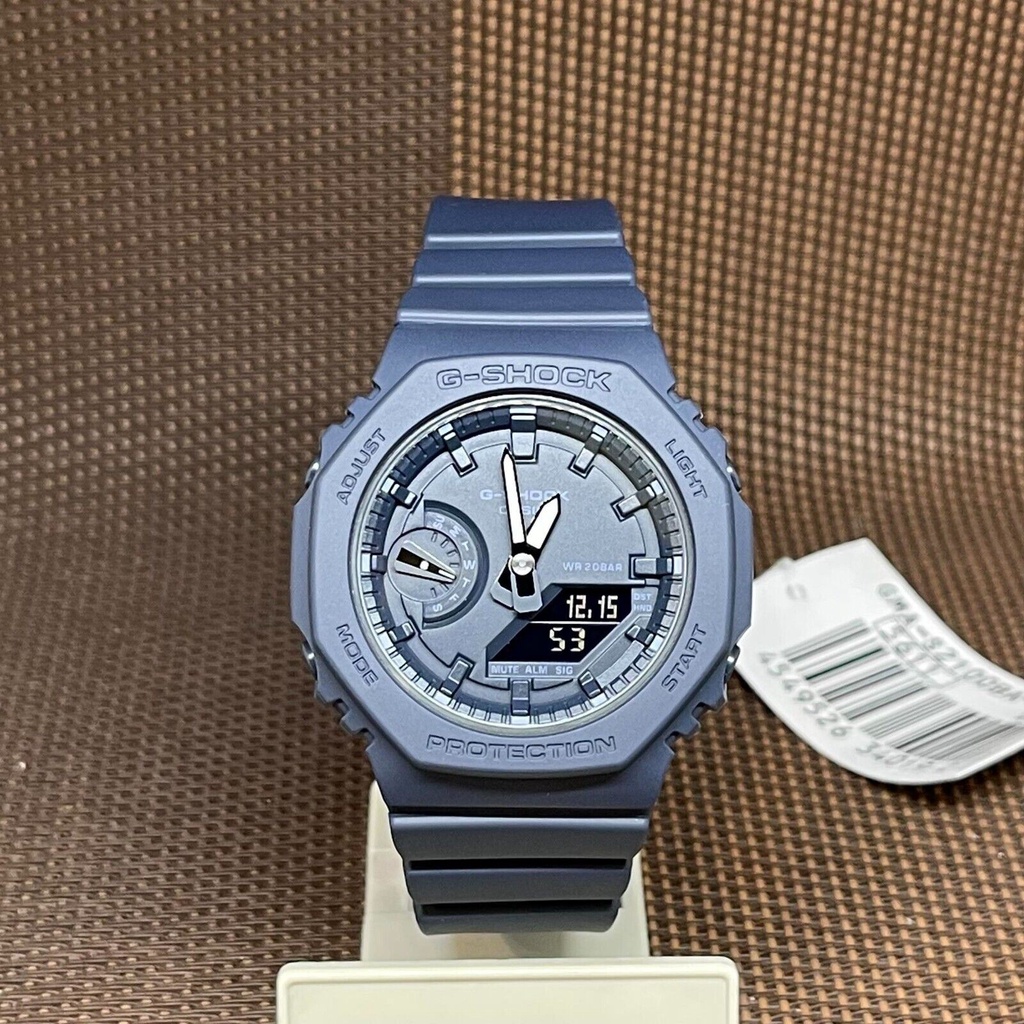 Casio G-Shock GMA-S2100BA-2A1 Blue Octagonal Bezel Analog Digital ...