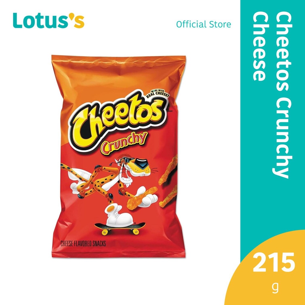 Cheetos Crunchy Cheese 215g | Shopee Malaysia