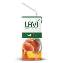 Peach Nectar 200ml Natural Jus Fruit Juice Lavi 100% Natural Imported ...