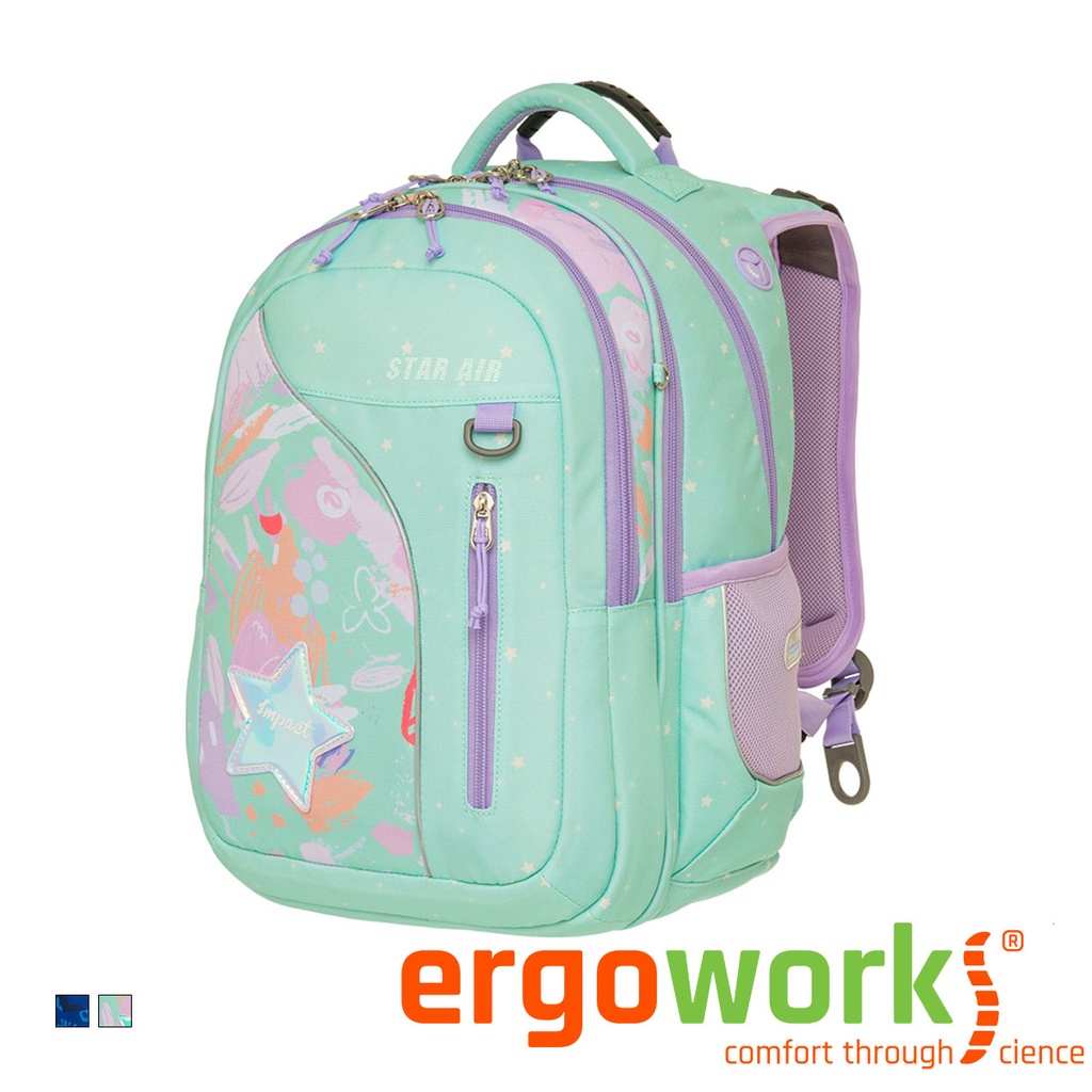 IMPACT School Bag Ergo-Comfort Spinal Support Ergonomic Backpack, IM ...