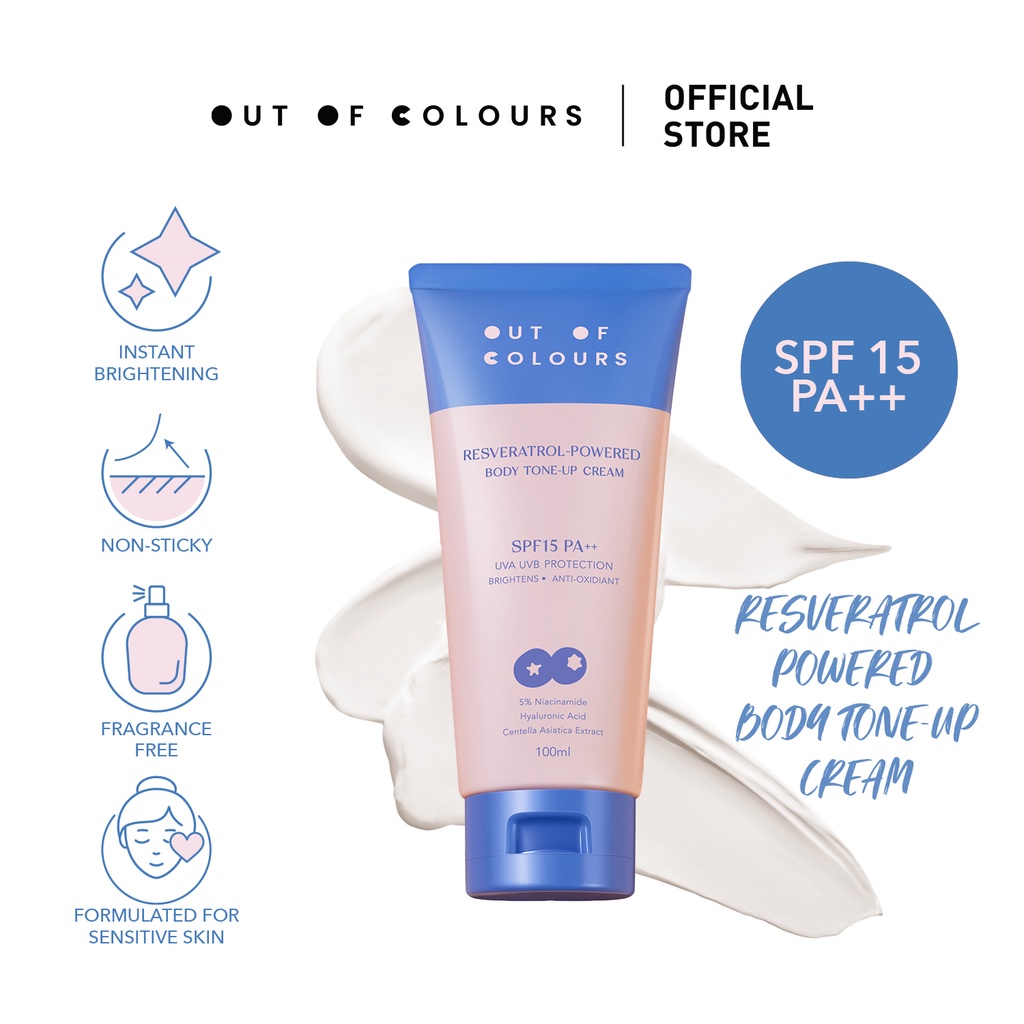 OUT OF COLOURS Body Tone Up Cream 100ml | Shopee Malaysia