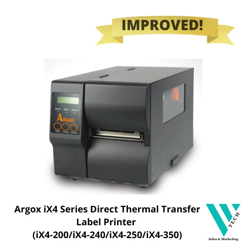 Argox iX4 Series Direct Thermal Transfer Label Printer (iX4-200/iX4-240 ...