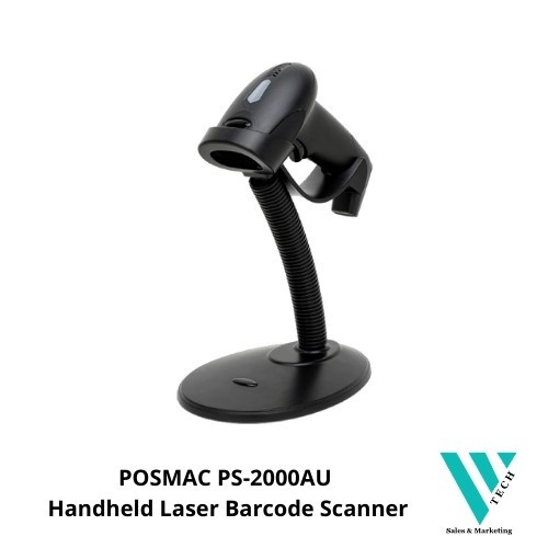 POSMAC PS-2000AU Handheld Laser Barcode Scanner | Shopee Malaysia