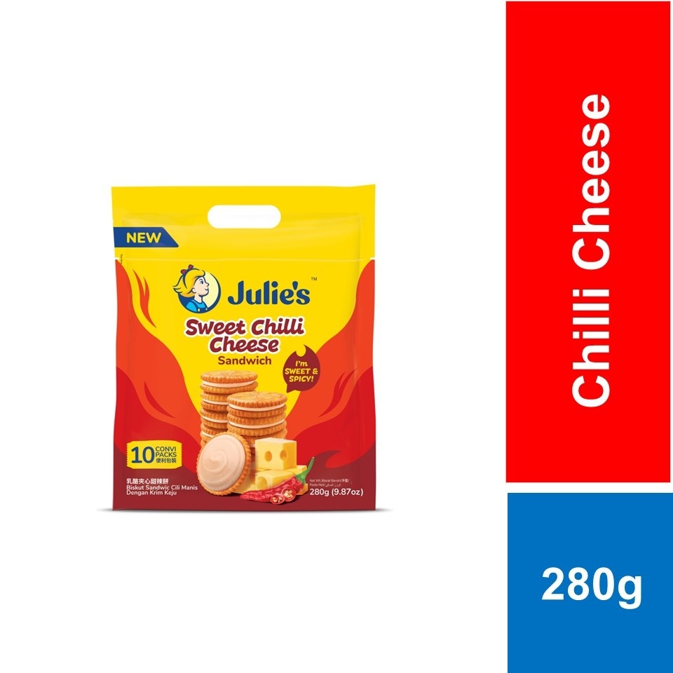 Julie's Sweet Chilli Cheese Sandwich 280g | Shopee Malaysia