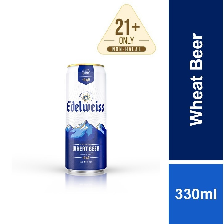 [Gift Redemption] Edelweiss Beer Can 330ml | Shopee Malaysia