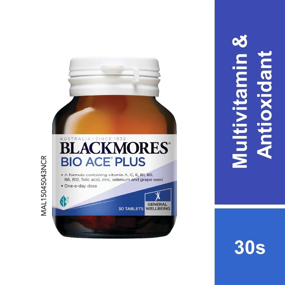 Blackmores Bio ACE Plus (30’s) | Shopee Malaysia