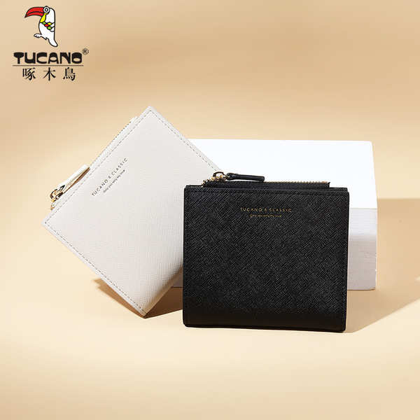 Woodpecker Genuine Leather Wallet Ladies Counter Classic Niche Design ...