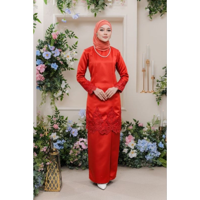 🔥[NEW ARRIVAL]🔥 UQASHAA EXCLUSIVE/ BAJU KURUNG/ OREN BRICK/ BAJU RAYA ...