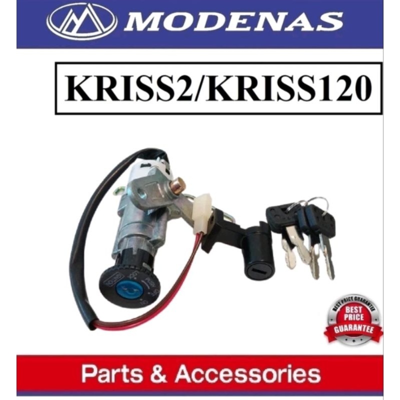 Main switch modenas Kriss 2/ Kriss 120 set SWITCH ENJIN KIRSS-2 KRISS ...