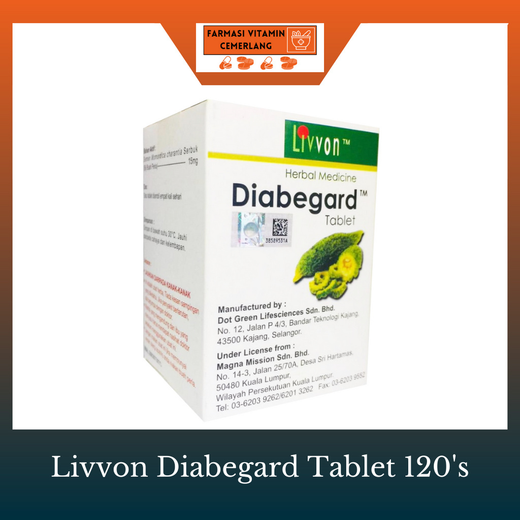 Livvon Diabegard Tablet 120's | Shopee Malaysia