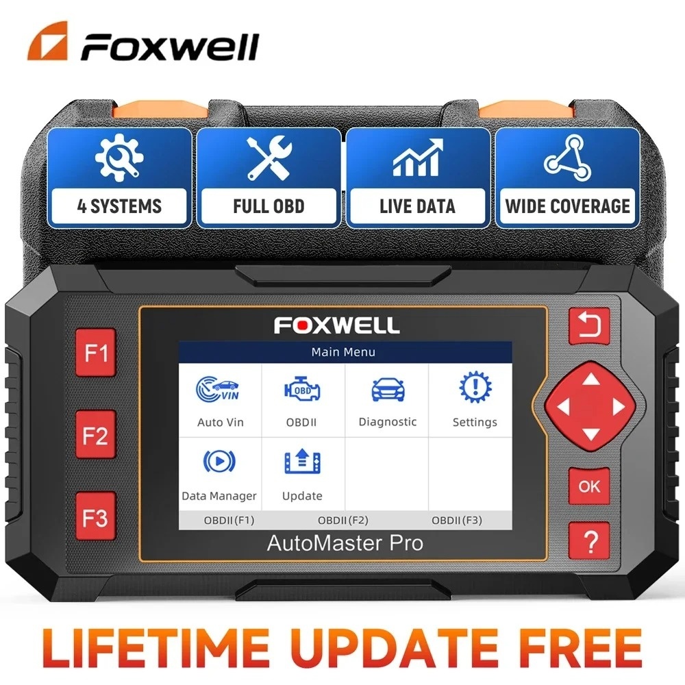 FOXWELL NT604 Elite OBD2 Scanner Proton Perodua ABS SRS Engine ...