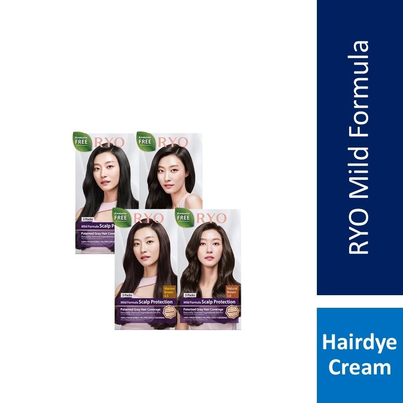 RYO Mild Formula Hairdye Cream | Shopee Malaysia