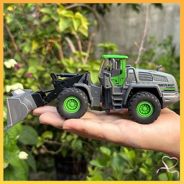 mainan viral tiktok mainan kereta 玩具车 mainan lori Forklift, kren mainan ...