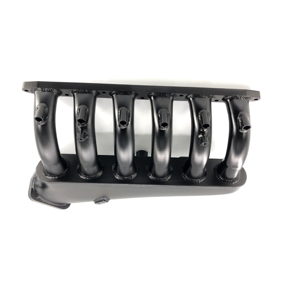 M52 B28 Engine Aluminium 6061 T6 Intake Manifold 90mm Throttle Body ...