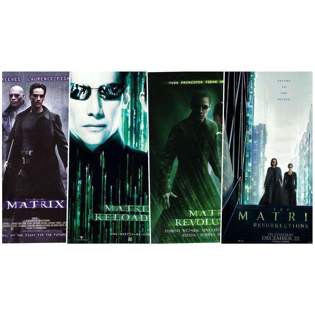The Matrix Tetralogy COMPLETE Bundle (4 Files) | Shopee Malaysia