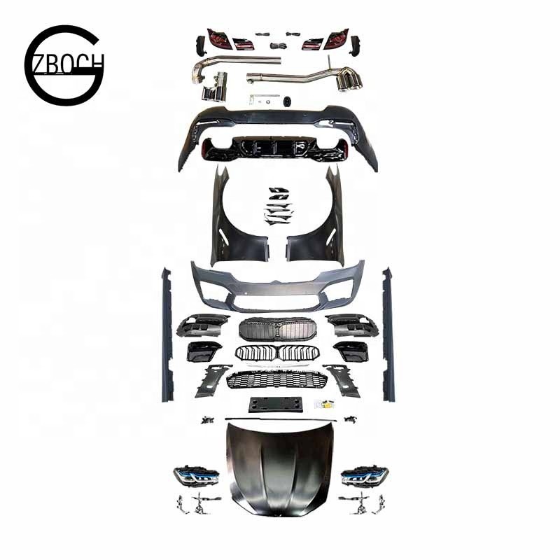 Genuine Car Bumpers For BMW 5 Series F10 F18 facelift M5 2022 G30 MT ...