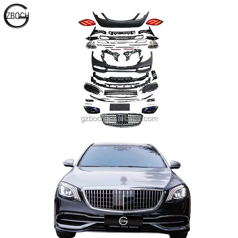 222 Car bumpers For 2014-2020 Mercedes Benz W222 S-class upgrade ...