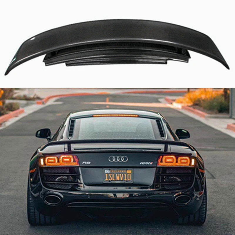 For Audi R8 V8 V10 2007 - 2016 High Quality Real Carbon Fiber/ FRP Car ...