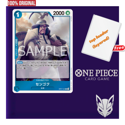 ORIGINAL Sengoku Character OP07-046 R optcg one piece card | Shopee ...