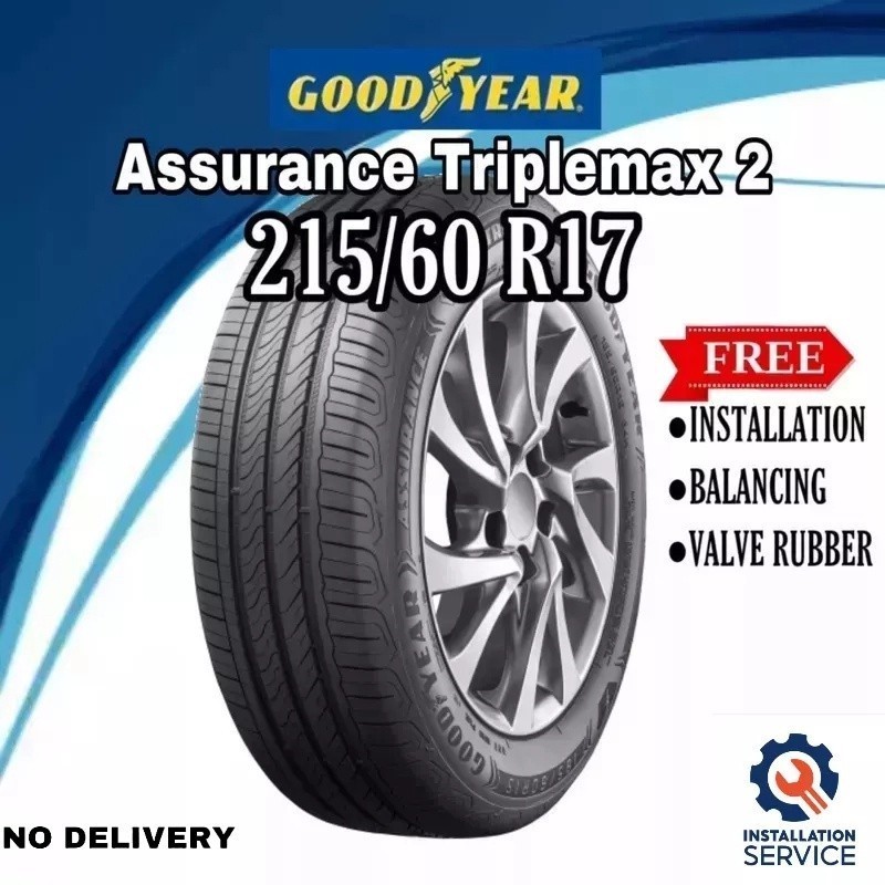 [Installation] Goodyear 215/60-17 Assurance TripleMax 2 (Year 2022 ...