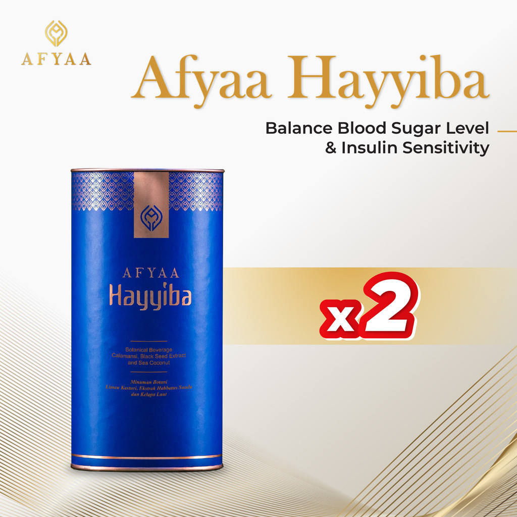 Afyaa Hayyiba with Plant-Based Extraction (2 Boxes) High Antioxidants, Improve Insulin ...