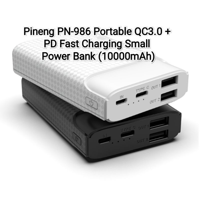 [READY STOCK] Pineng PN986 10000 mAh Power Bank ( 1 Year Pineng ...