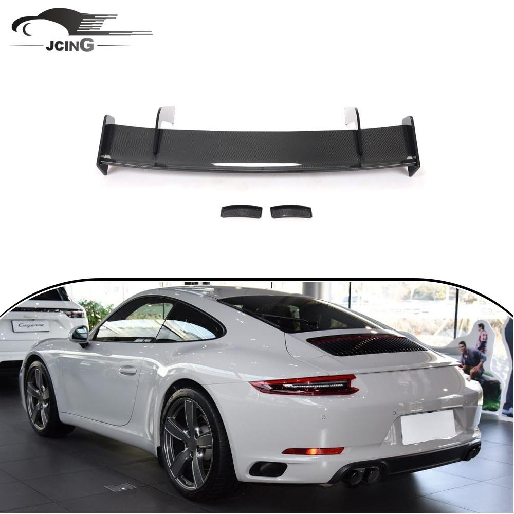 Dry Carbon Fiber 911 Rear Spoiler Wing for Porsche 911 991 Carrera 4S ...
