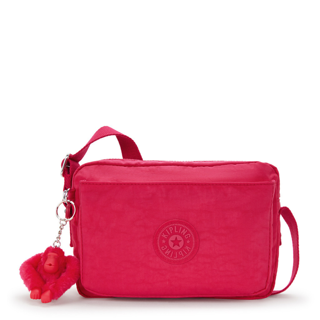 Kipling Abanu M Confetti Pink Crossbody Bag | Shopee Malaysia