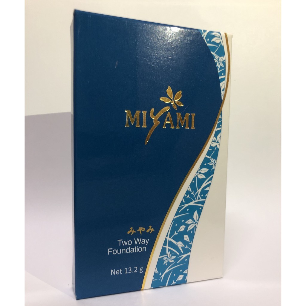 ORIGINAL Genuine Bedak Miyami Two Way Foundation Light / Medium / Dark ...