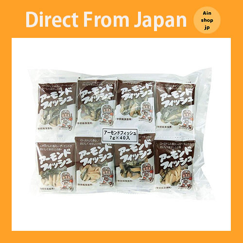 【Direct from Japan】 Fujisawa Shoji Almond Fish Kernel 7g x 40 bags ...
