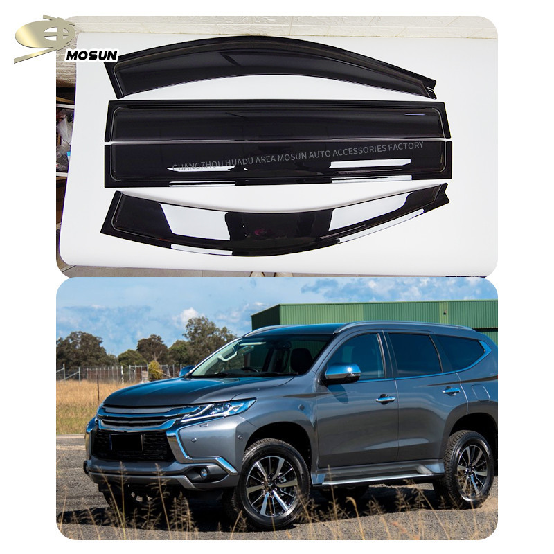 MOSUN Window Visor for Pajero Sport Montero Challenger 2008-2016 Vent ...