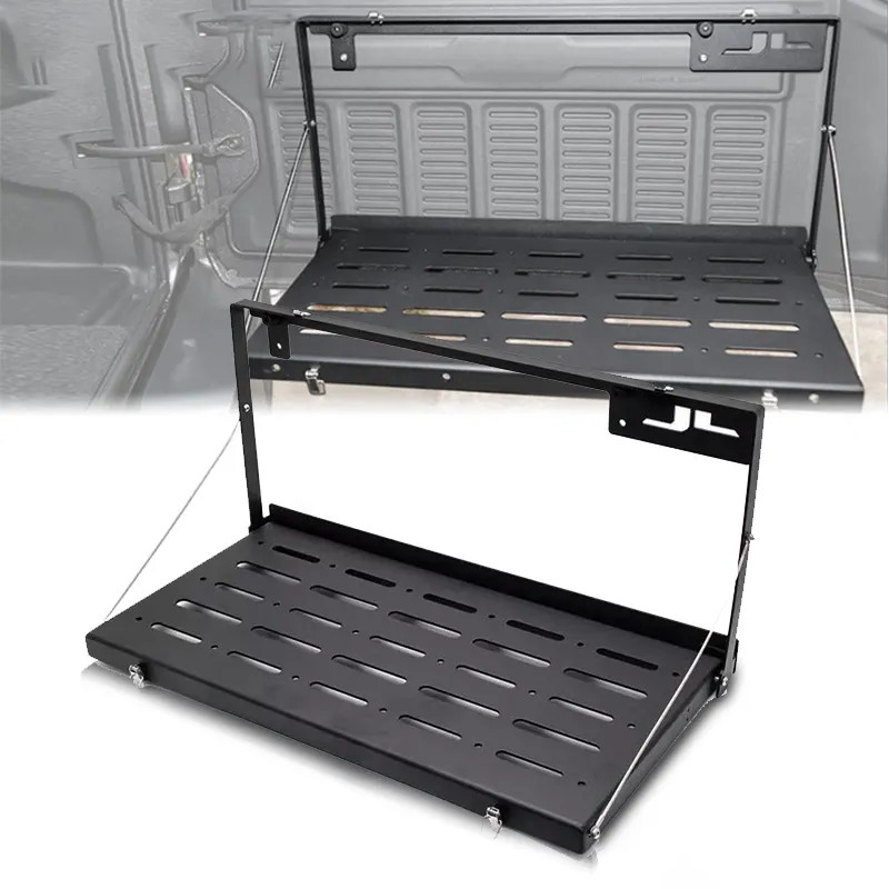 Wholesale Multi-Purpose Steel Black Rear Foldable Shelf Tailgate Table ...